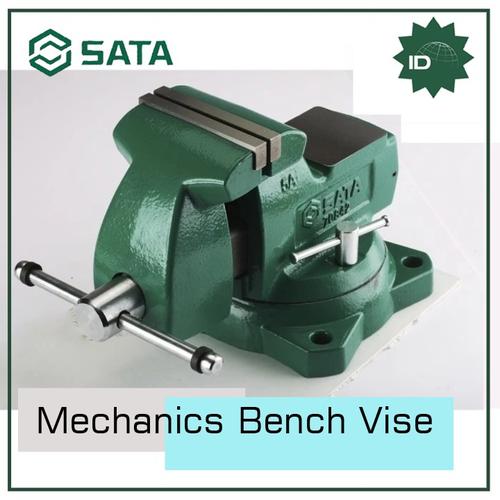 Jual Ragum 8 Inch Mechannics Bench Vise 70845 SATA TOOLS - Jakarta ...