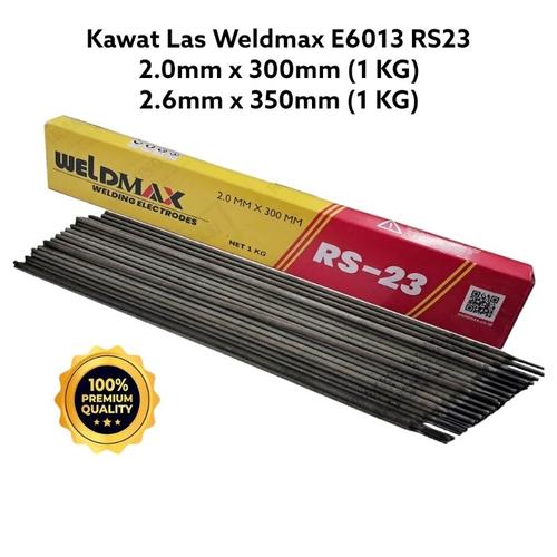 Jual Kawat Las Besi Elektroda Welding Electrodes Weldmax RS 23 E6013 (1 KG) - 2mm-1Kg - Kota ...
