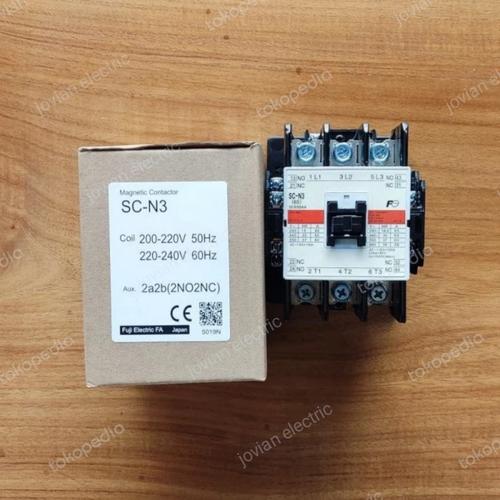 Jual kontaktor fuji scn3/sc-n3 100a 3p 220v 380v 110v - Jakarta Barat ...