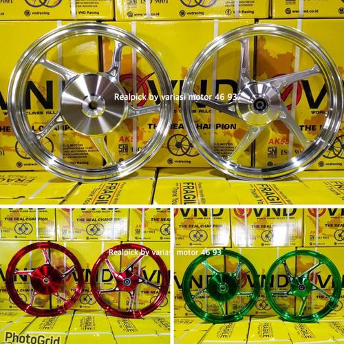 Jual velg vnd ak55 vario 150 / vario 125 original vnd ak55 vario - Hitam - Jakarta Barat - Del ...