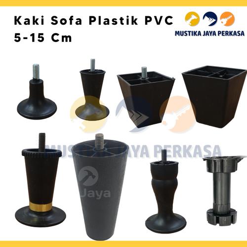 Jual Kaki Sofa Plastik PVC Plastic Divan Piramid Menara Kerucut ...