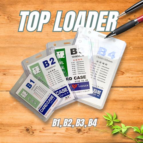 Jual Toploader Photocard top loader foto card nametage id card case ...