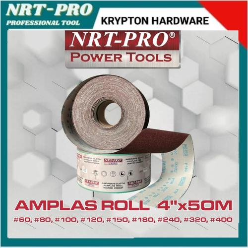 Jual NRT-PRO amplas roll serbaguna kayu / besi / tembok 4"x 50M/roll ...