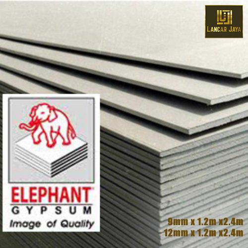 Jual Gypsum Elephant 9 mm & 12mm 1200x2400 / Gipsum / Gypsum Premium ...