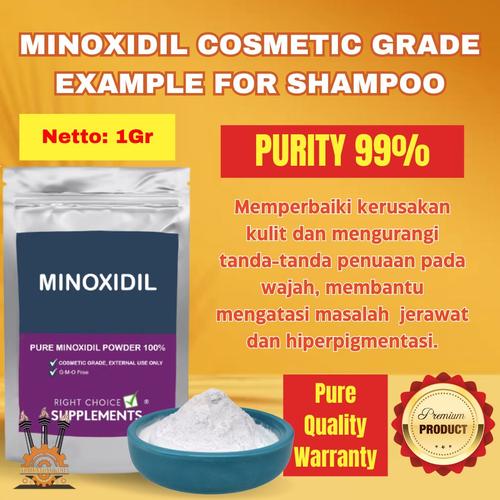 Jual Premium 1gr Minoxidil Powder Bubuk Penumbuh Rambut Jenggot Terbaik ...