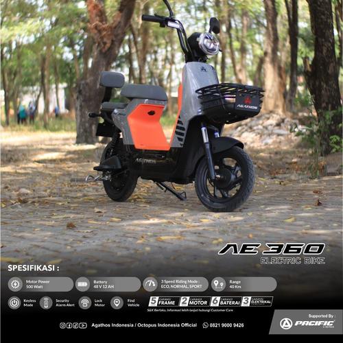 Jual SEPEDA LISTRIK AGATHOS AE360 - Jakarta Barat - Aneka Cahaya Sport ...