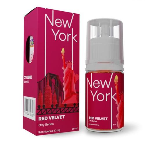 Jual Foom New York Red Velvets Vape Liquid salt nic 30ml By Flooid X ...