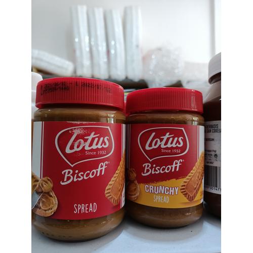 Jual lotus biscoff spread / lotus biscoff Crunchy - Crunchy 380gr ...