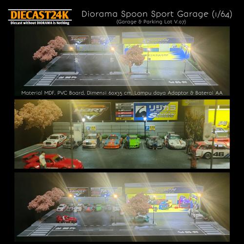 Jual Diorama Spoon Sport Garage (V.07) - Kab. Bogor - DIECAST24K ...