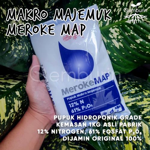 Jual Pupuk Meroke MAP 1 kg Kemasan Pabrik / AB Mix Hidroponik Grade ...