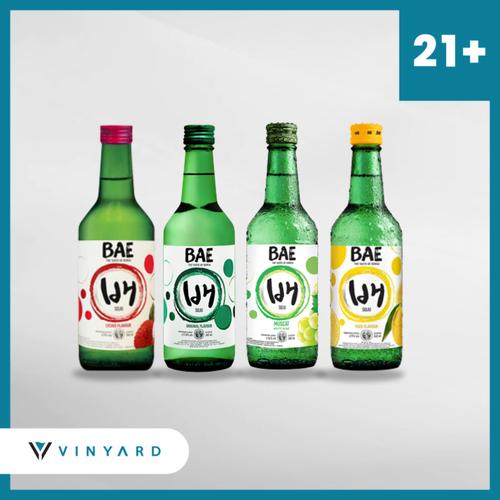 Promo Soju Korea BAE Soju All Variant ( Ori, Lychee, Yuzu, Muscat ...