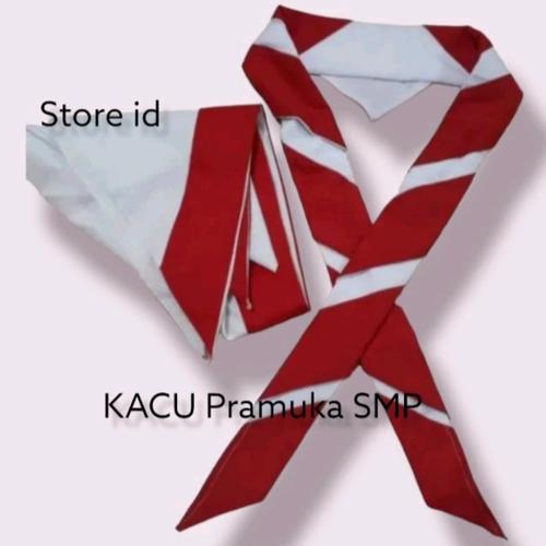 Promo hasduk/kacu perlengkapan Pramuka SMP/kacu Pramuka merah putih SMP ...