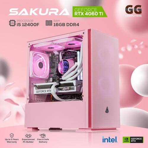 Jual PC Gaming Intel i5-12400F| RTX 4060 Ti 8GB| 16GB RAM| 256GB NVMe PINK - Kab. Tangerang ...