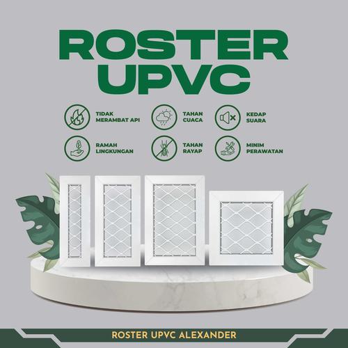 Jual JENDELA UPVC ROSTER EXPANDA KASA NYAMUK - 60X60CM - Kota Surabaya ...