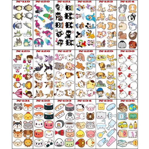 Jual Edible stamp sticker nasi hiasan makanan stiker nasi bento N119 ...