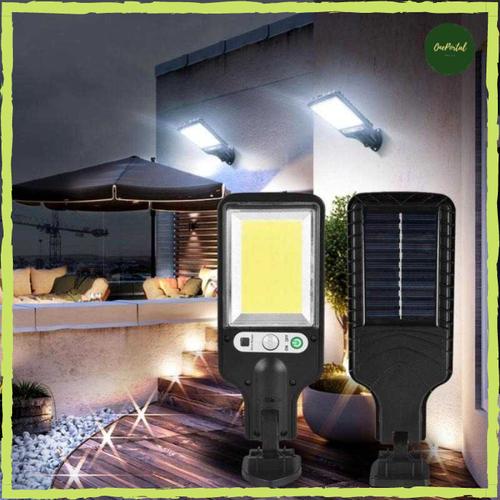 Jual Lampu Solar Sensor Gerak Waterproof COB Cool White Outdoor Wall ...