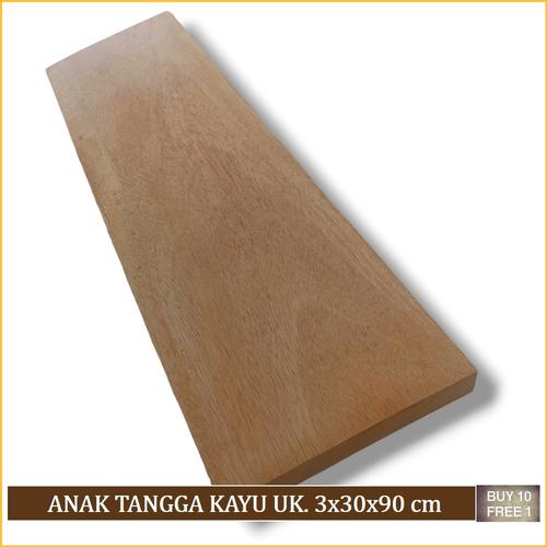 Promo Papan Kayu Anak Tangga Mahoni Ukuran Tebal 3 Lebar 30 Panjang 90 ...