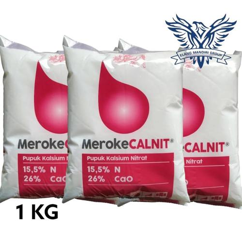 Jual Calnit 1kg pupuk meroke kemasan pabrik kalsium nitrat hidroponik ...