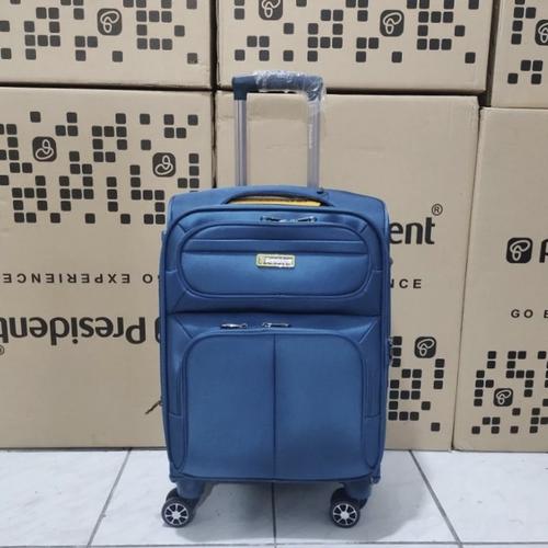 Jual PROMO KOPER 20 Inch President Bahan kain kanvas ORI - Koper Kabin ...