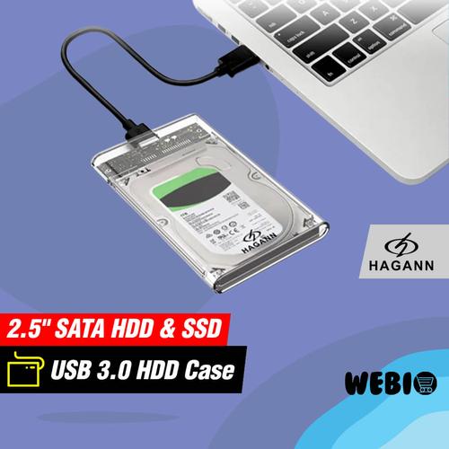 Promo HAGANN HDA-E30 Casing Hardisk External HDD SSD Enclosure 2.5" USB 3.0 - Kota Bandung ...