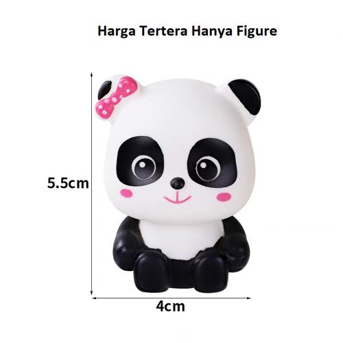 Promo Cake Topper Panda Babybus Kiki Miu Miu / Hiasan Kue Baby Bus Kiki ...