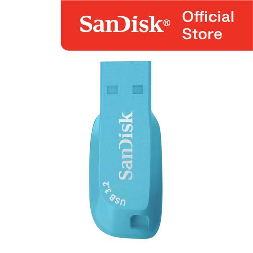 Promo SanDisk Ultra Shift USB 3.2 100MB/s Flashdisk CZ410 64GB - BLUE ...