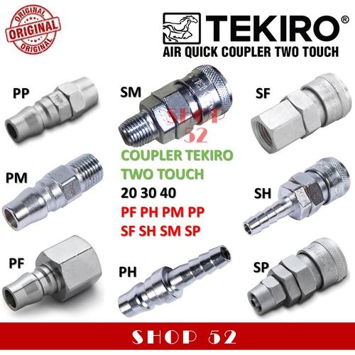 Jual TEKIRO Coupler Selang Angin Two Touch PF PH PM PP SF SH SM SP 20 ...