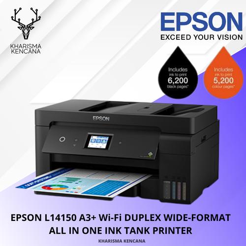 Jual EPSON L14150 A3+ Wi-Fi DUPLEX WIDE-FORMAT ALL IN ONE INK TANK ...