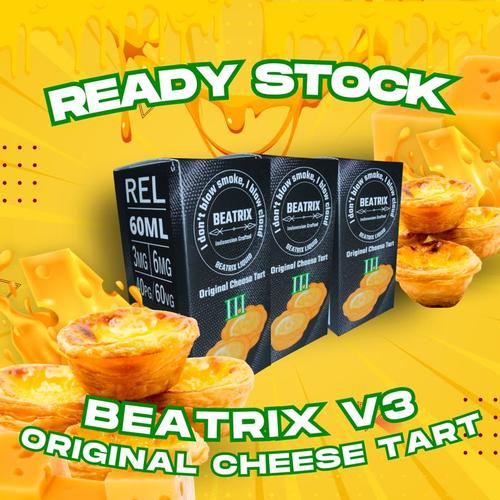 Jual Beatrix V3 Original Cheese Tart III 60ML by Omnilab - Liquid ...