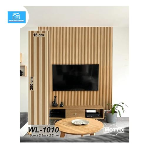 Jual motto wall panel wpc dekorasi interior WL-1010/Batang - Jakarta Pusat - House Vinyl ...
