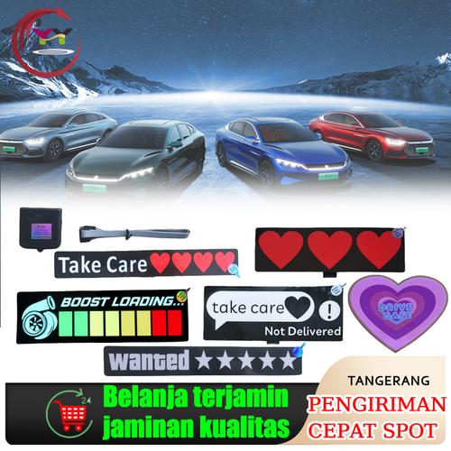 Jual Car Windshield Sticker luminescence Decoration Sticker Safety ...