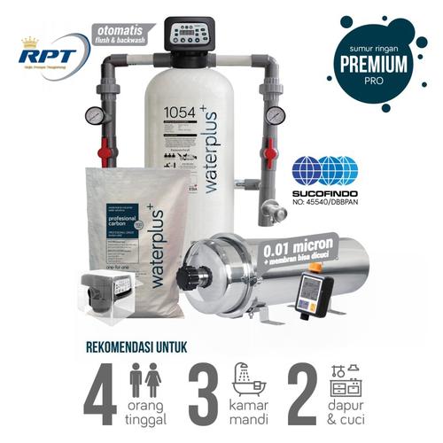 Jual FILTER AIR SUMUR - AIR TANAH BERBAU / KERUH / ZAT BESI WATERPLUS+ ...
