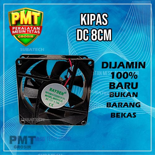 Jual Kipas Fan Arus DC 12 Volt 8CM - Kota Tangerang - Komponen Mesin ...