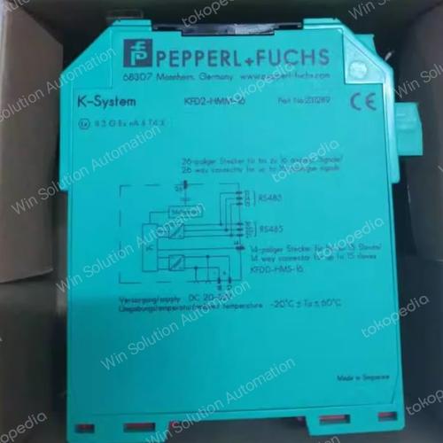 Jual Pepperl Fuchs KFD2-HMM-16 Hart Multiplexer Master 16 Channel ...