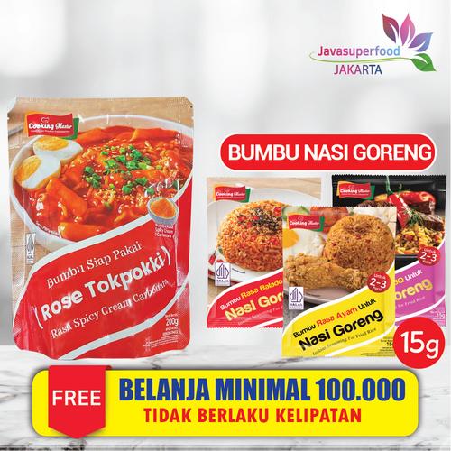 Jual Bubuk Tokpokki \ Rose Tteokbokki Spicy Cream Carbonara Tteokboki ...