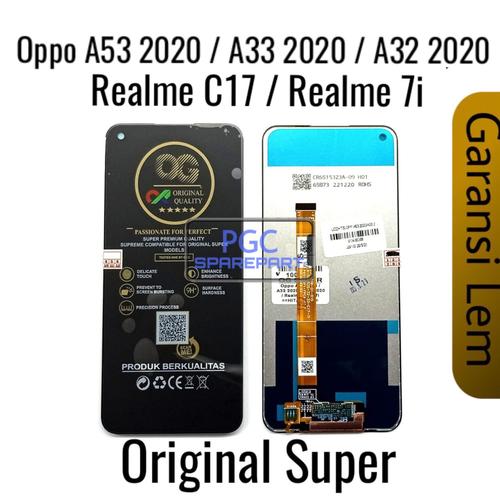 Jual ORI SUPER - LCD Touchscreen Oppo A53 2020 / A32 A33 2020 Realme 7i ...