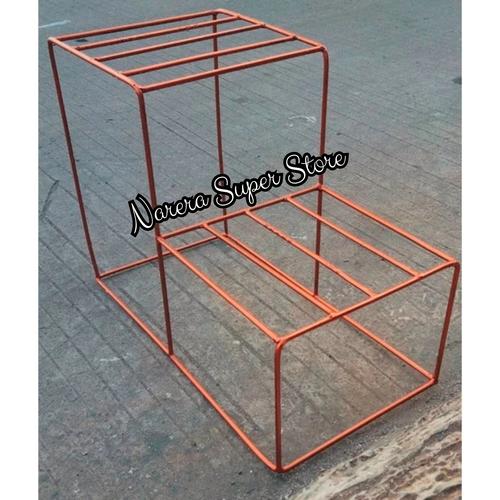 Jual Rak Standing Besi RAM Pot Bunga Tanaman 2 Tingkat - Gold - Jakarta ...