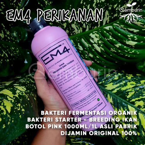 Jual EM4 Perikanan dan Tambak 1 Liter Pink Asli Pabrik/ Microorganisme ...