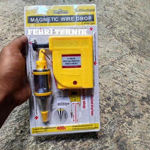 Jual Plumbob 4,5 Meter Bandul Lot Magnet 4,5 Meter Magnetic Wire Drop ...