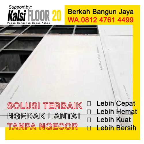 Jual Papan Cor GRC Kalsifloor 20mm 85kg | Panel Papan Lantai | Papan ...