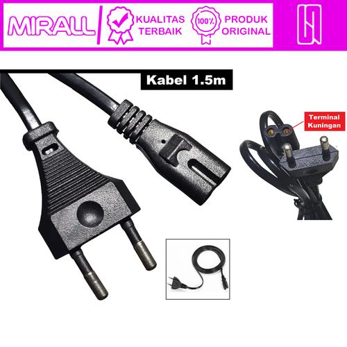 Jual Kabel AC Power Listrik Colokan Jack Angka 8 Adaptor Printer Tape ...