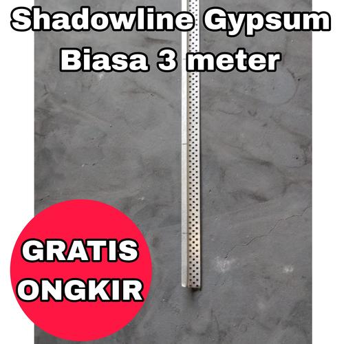 Jual List Shadowline Gypsum Biasa / Non Merk - Tali air Surabaya ...