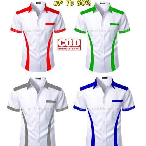 Jual baju seragam kerja kemeja kerta seragam karyawan seragam ob pt ...