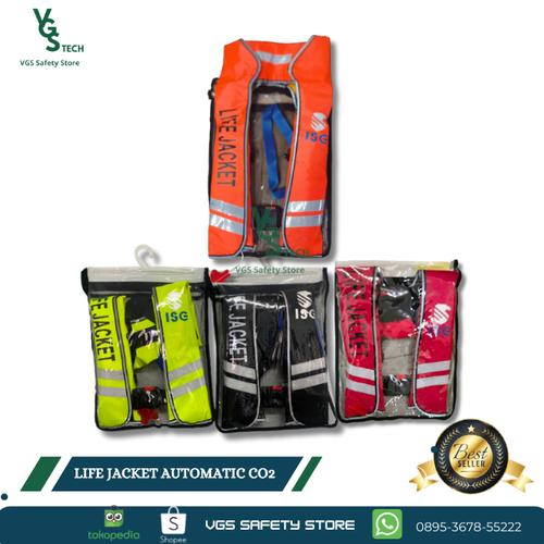 Promo Pelampung Life Jacket Automatic Co2 Jaket Pelampung Otomatis Co2 ...