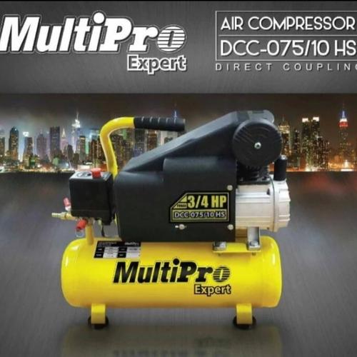 Jual MULTIPRO Mesin Kompresor Angin 3/4 PK Listrik DCC 075-10 OW ...
