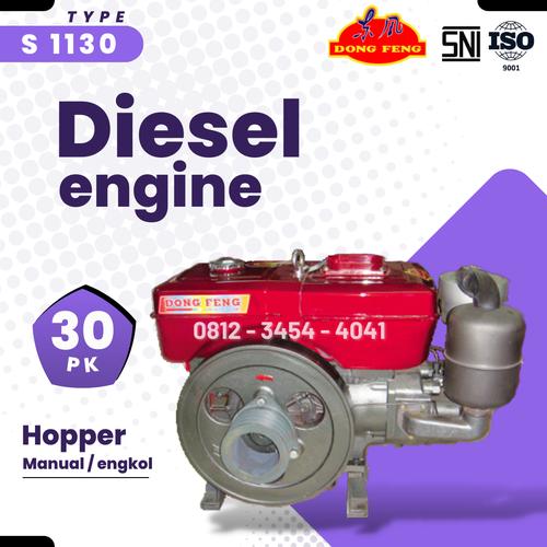 Jual Mesin Diesel S 1130 DongFeng 30 PK 30 HP Engkol - TANPA TANGKI ...
