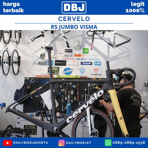 Jual FRAMESET SEPEDA ROADBIKE CERVELO R5 JUMBO VISMA CARBON UCI ...