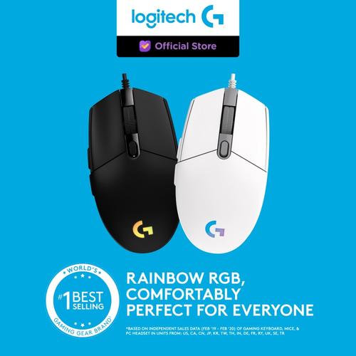 Jual Mouse Gaming Logitech G102 Lightsync Wired RGB with Macro - Hitam ...