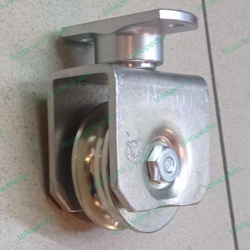 Jual Roda pagar pintu sliding bull brand 3 inchi ( 7,5 cm )rel tikung ...