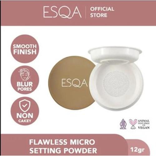 Jual ESQA Flawless micro setting powder esqa bedak tabur esqa micro ...